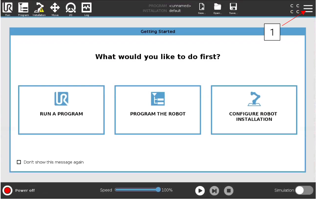 Get Started - Universal Robots API Management